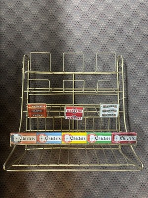 Vintage Chiclets Chewing Gum Bar Display Rack* 4 Tiers | eBay
