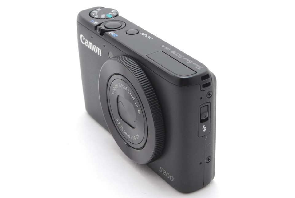 Y2K [TOP MINT] Canon Powershot S200 Black Compact Digital Camera From ...