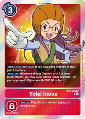 Yolei Inoue - BT8-085 - R NM Digimon TCG | eBay