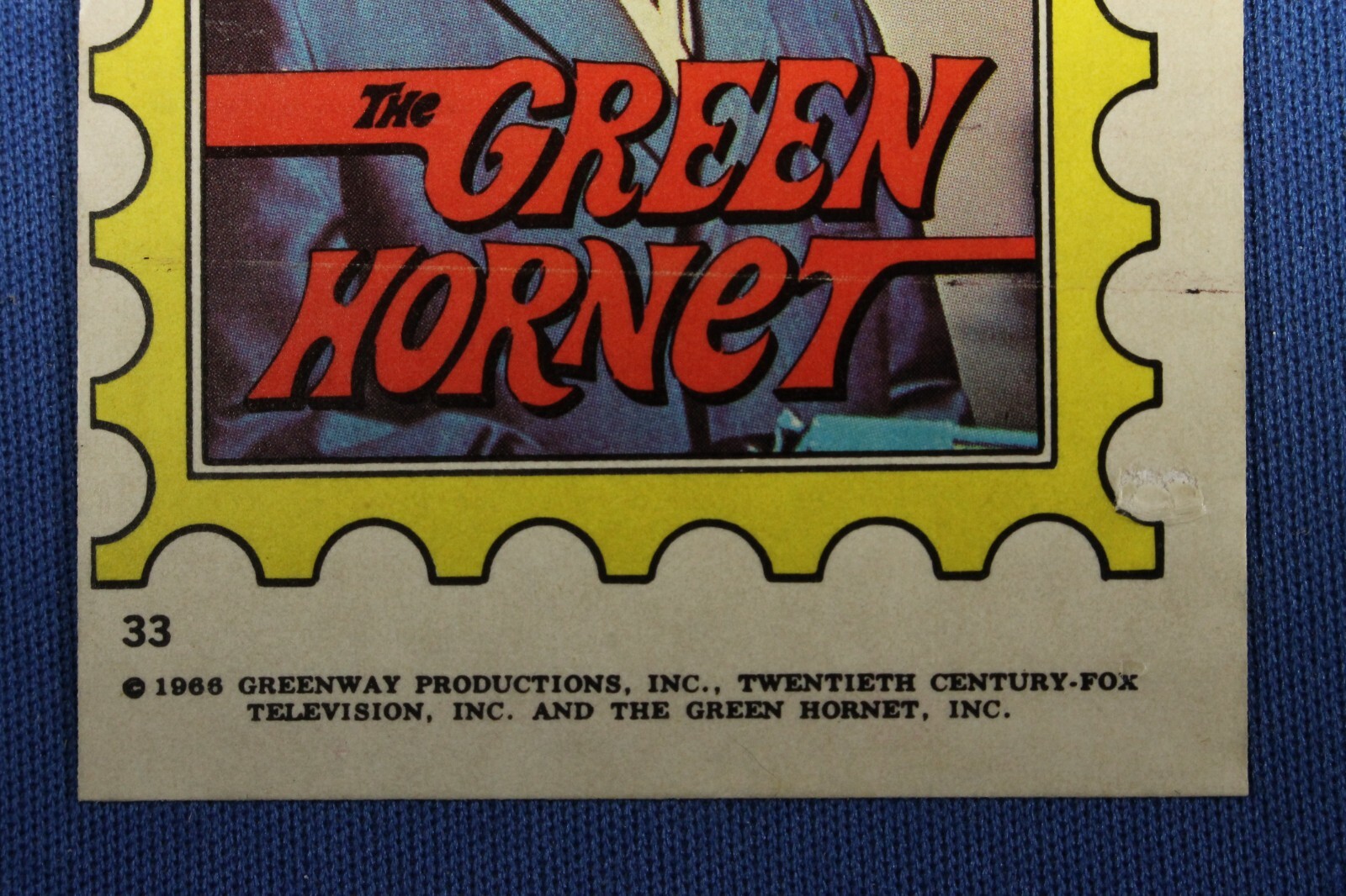 1966 Topps Topps Green Hornet Stickers - #33 - Ex+ | eBay
