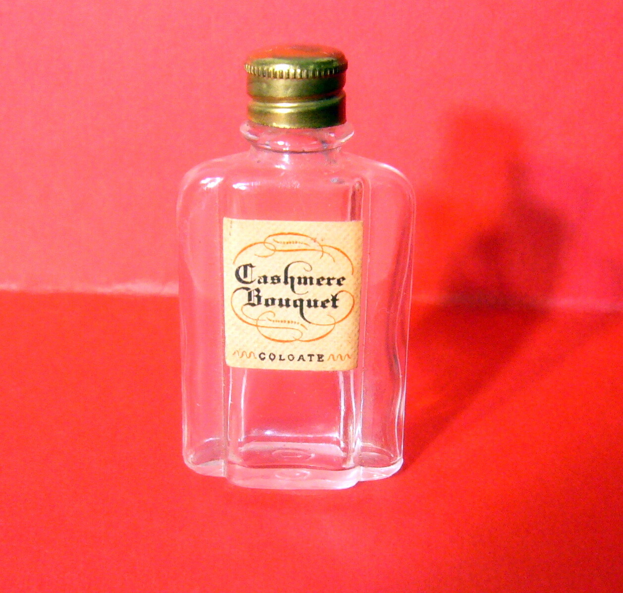2" Tall CASHMERE BOUQUET VINTAGE MINI PERFUME BOTTLE COLGATE | eBay