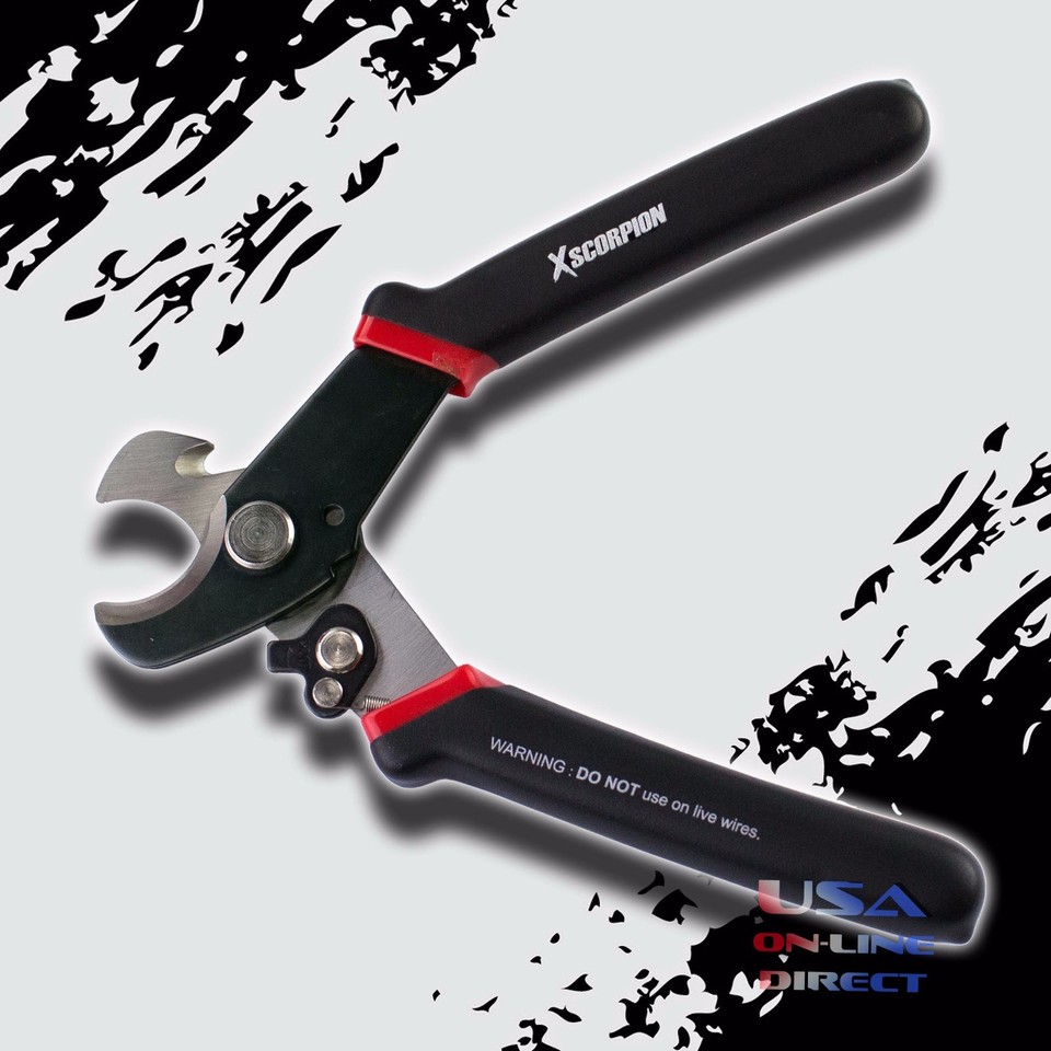 Heavy Duty Home Car Marine Electrical Wire Cable Cutter Stripper Razor ...