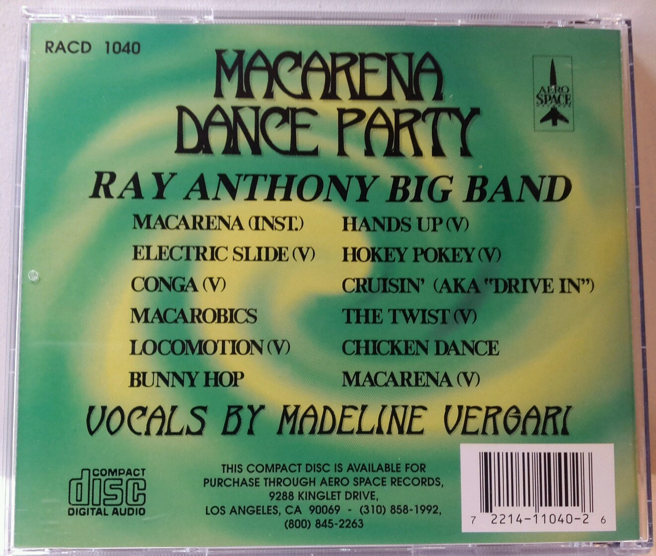 Macarena Dance Party (Aero Space) (cd6782) | eBay