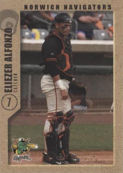 2005 Grandstand Norwich Navigators - Eliezer Alfonzo (RC) for sale ...