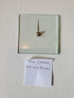 Barometer replacement glass - 112mm Flat Square with pointer | eBay
