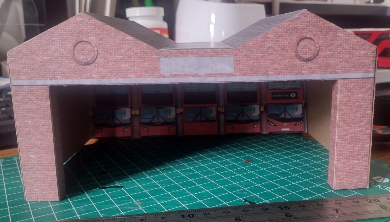 1/76 Oo Scale Bus Garage build your own | eBay