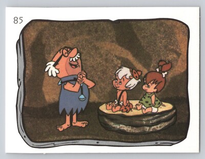 1993 Flintstones 3" x 2.25" Stickers - Bamm-Bamm Pebbles and Doctor #85 ...