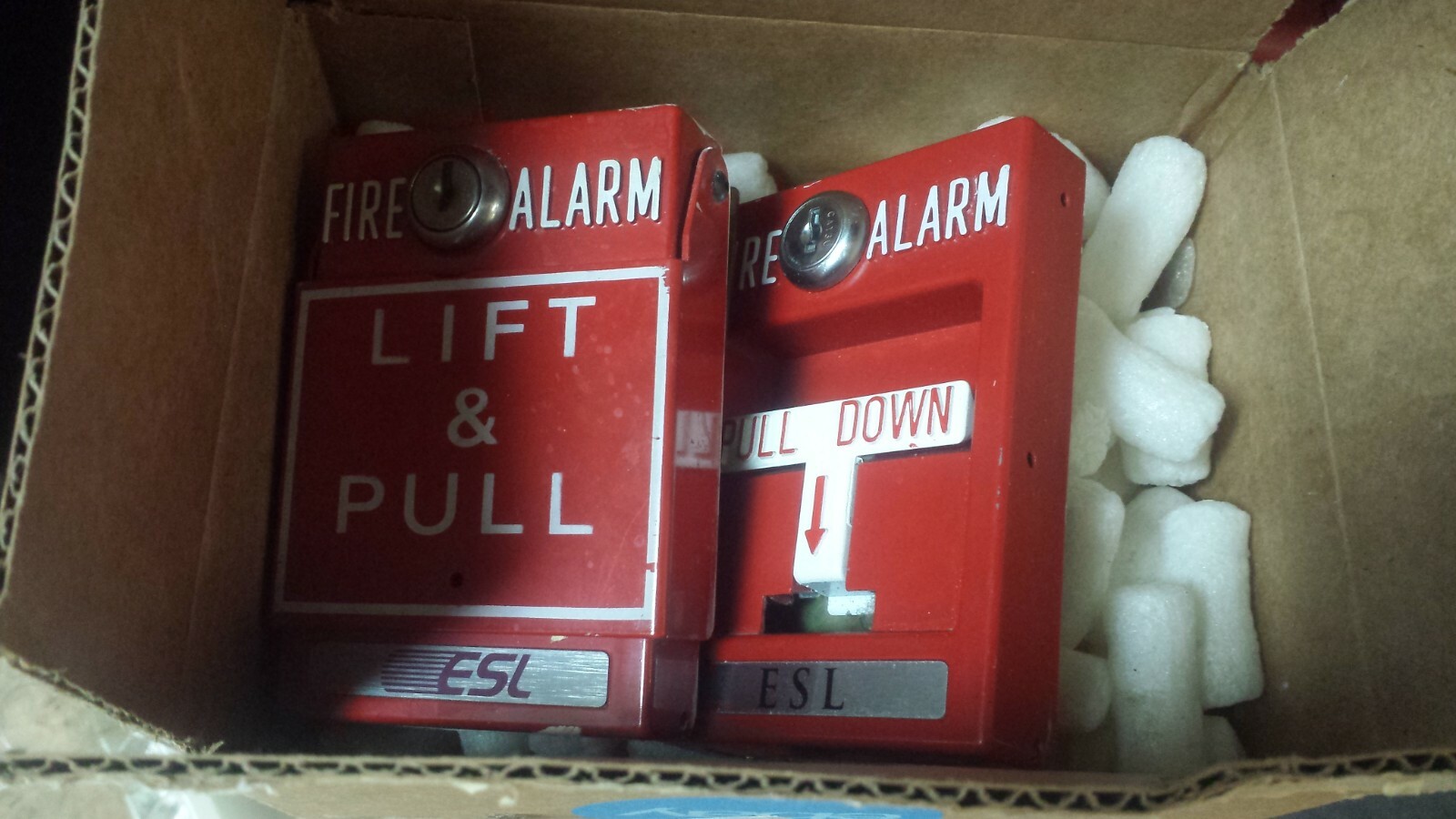 Fire alarm pull stations kat 30 ESL | eBay