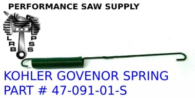 GOVENOR SPRINGS REPLACES KOHLER PART # 47-091-01-S, K281, K301, K321 ...