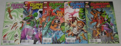 Guardians of the Galaxy Mother Entropy #1 to #5 comic set Marvel Comics ...