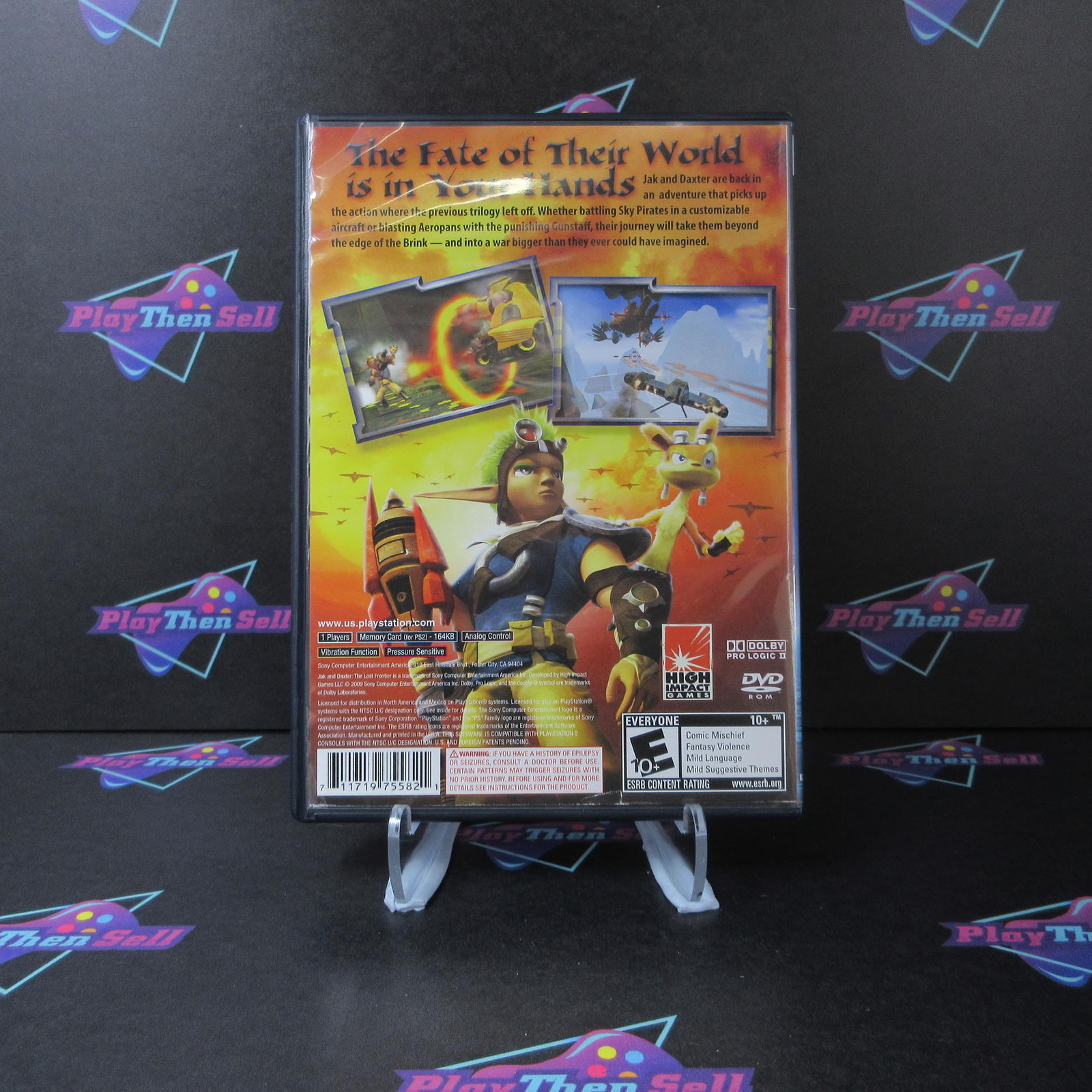 Jak & Daxter The Lost Frontier PS2 PlayStation 2 - Game & Case ...