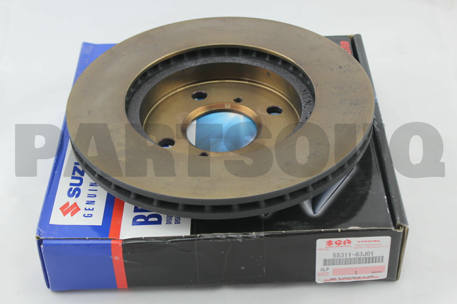5531163J01 Genuine Suzuki DISC, FRONT BRAKE 55311-63J01 | eBay