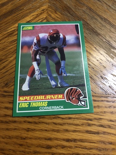 1989 SCORE ERIC THOMAS CINCINNATI BENGALS #316 Soeedburner | eBay