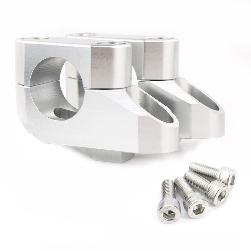 Motorcycle Offset Handlebar Risers Clamp Fit For Triumph Street ...