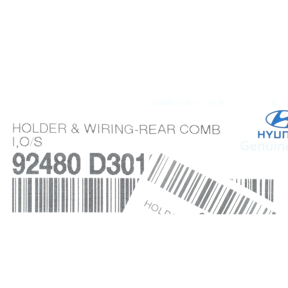 2016-2018 HYUNDAI Tucson Tail Lamp Socket and Wire Assembly ...
