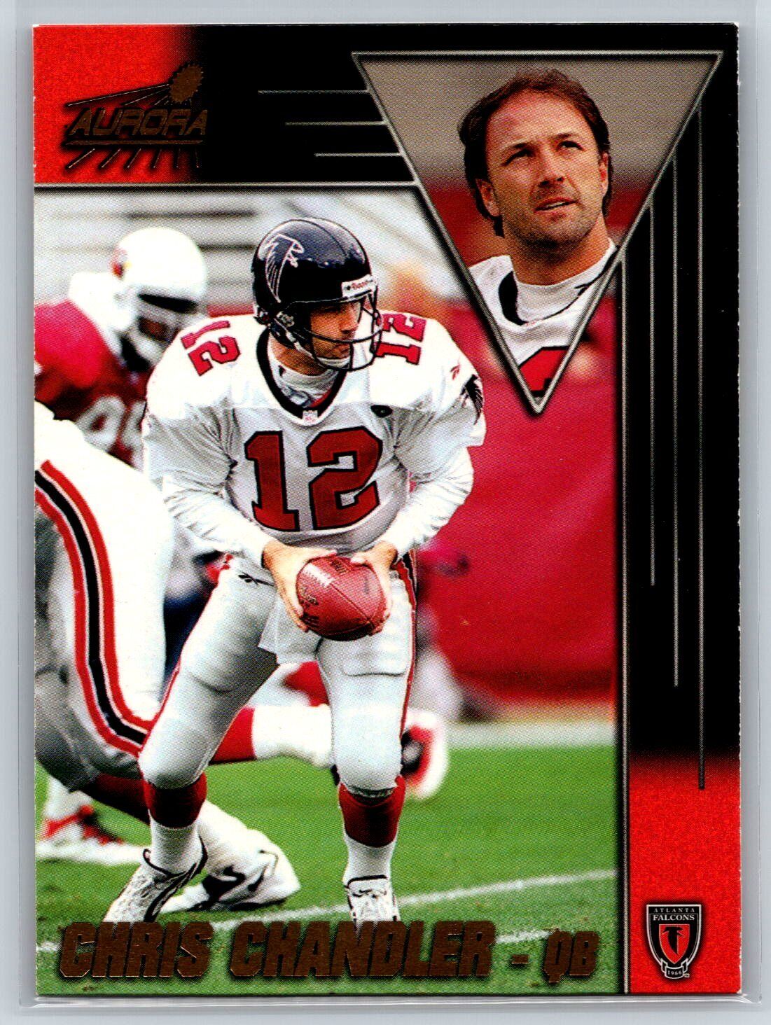 1998 Pacific Aurora Chris Chandler Atlanta Falcons #6 | eBay