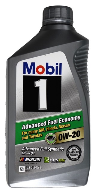 Mobil 1 0w20 AFE Oil Case 6x1 QT 105891 for sale online | eBay