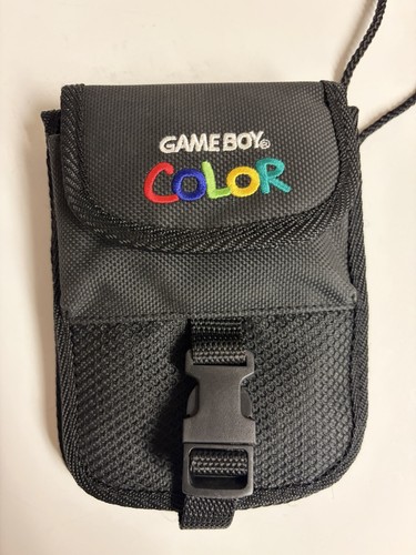 Vintage Nintendo Gameboy Color Video Game Carrying Case Storage Pouch ...