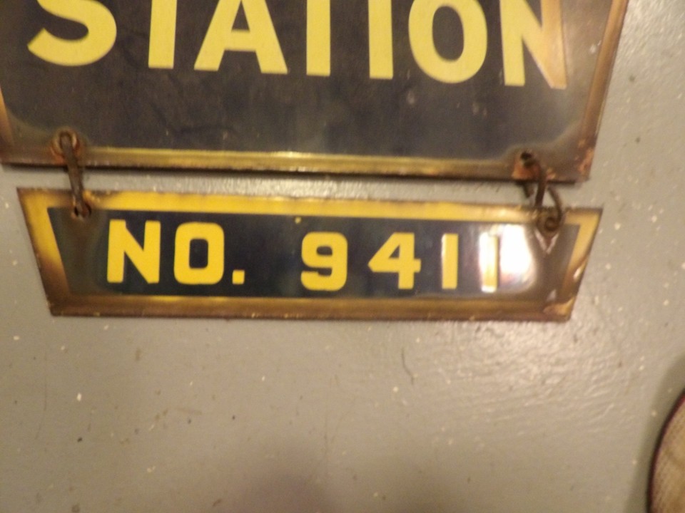 Large Double Sided PA Inspection Metal Sign | eBay