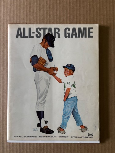 1971 MLB All Star Program from Detroit: Mint! | eBay
