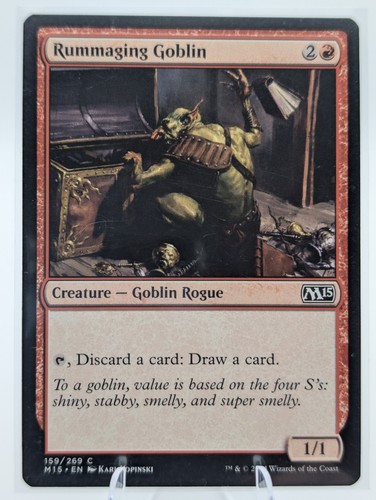 MTG Goblin Rogue Creature Magic Card Lot In Protective Sleeves | eBay