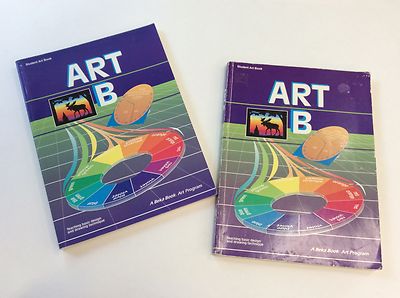 Abeka Art B 2 Book Lot #1073100 Drawing/Color Theory/Seasonal/Art ...
