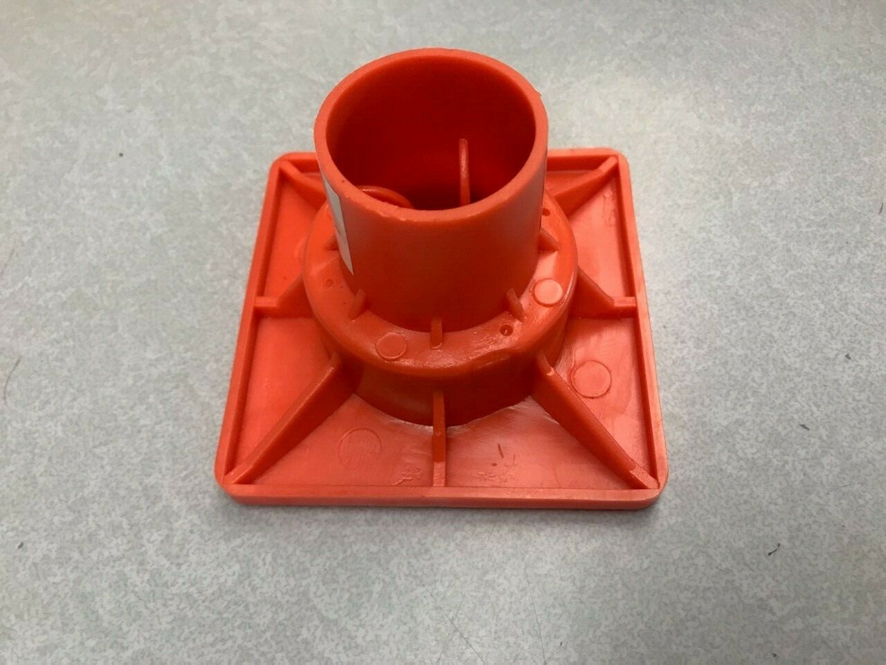 Rebar OSHA Caps - #3 - #8 Impalement Safe, Flat Top, Steel Plate, BOX ...