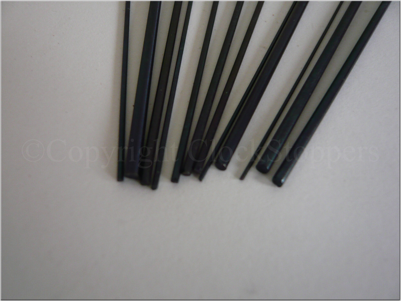 Blue Steel Wire Pinion Pivot Thin Tempered Rod Sizes 0.55 - 5mm 3 types ...
