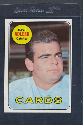 1969 Topps #341 Dave Adlesh Cardinals EX/MT *8345 | eBay