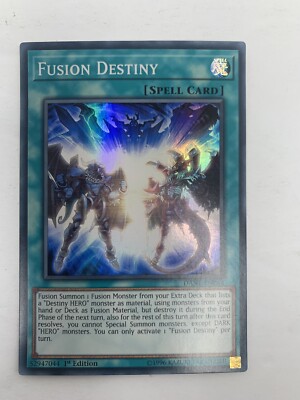 Yu-Gi-Oh! Fusion Destiny Super Rare 1st Edition LP/NM | eBay