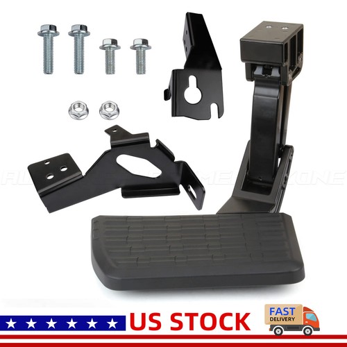 Rear Bumper Step Retractable Truck Bed Step For 2018 Ford F250 F350 ...