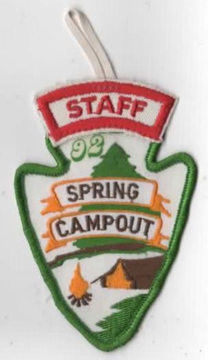 1992 Staff Spring Campout GRN Bdr. [YA588] | eBay