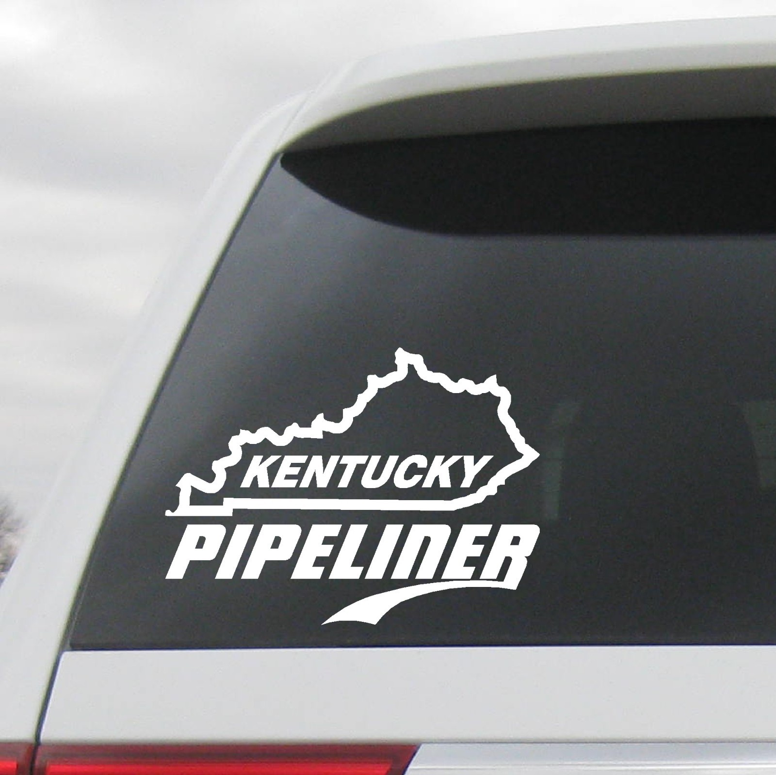 KENTUCKY PIPELINER KY PIPE LINER DECAL VINYL STICKER WINDOW OIL GAS RIG ...