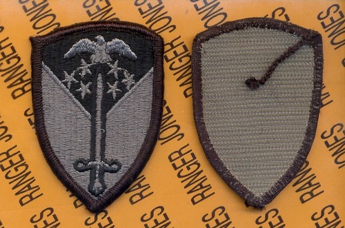 406th Support Brigade ACU w/ Hook 3.25" uniform patch m/e | eBay