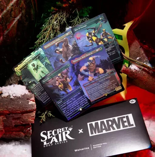 MTG Marvel Secret Lair x Wolverine Rainbow Foil Edition NEU OVP | eBay.de