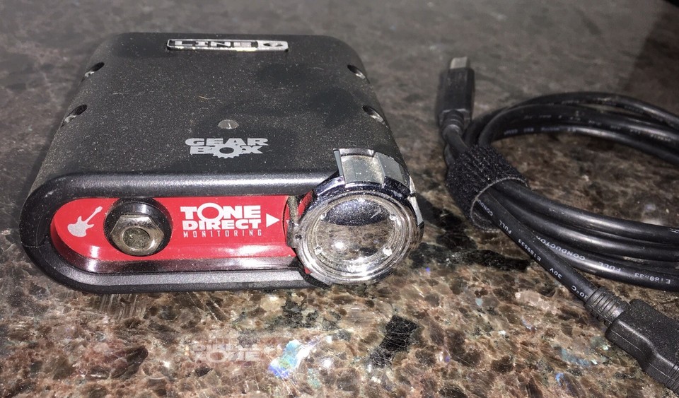 Line 6 Tone Port GX Gear Box w USB Cable Audio Interface | eBay