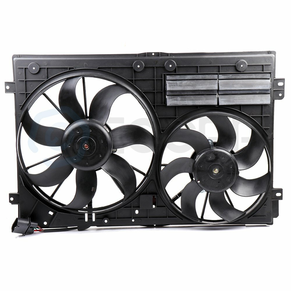 Fit for 07 Volkswagen GTI 08-09 Audi TT New Cooling Fan & 2822 Radiator ...