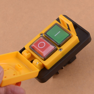 NVR Stop/Start Switch Button Emergency ON/OFF Fit for Industrial Table ...