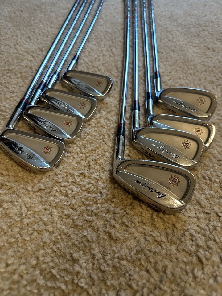 🔥BEN HOGAN APEX PLUS FORGED IRONS 3-PW, HOGAN APEX #4 STIFF FLEX STEEL ...