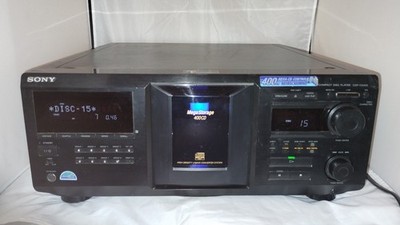 Sony CDP-CX400 MegaStorage 400 CD Changer + Remote - Refurb w/ new ...