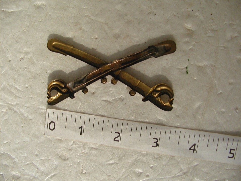 RARE CIVIL WAR UNION CAVALRY INSIGNIA ORIGINAL | eBay