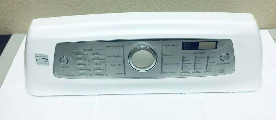 Kenmore Elite Washer Model 79631512 Plastic Control Panel Only | eBay