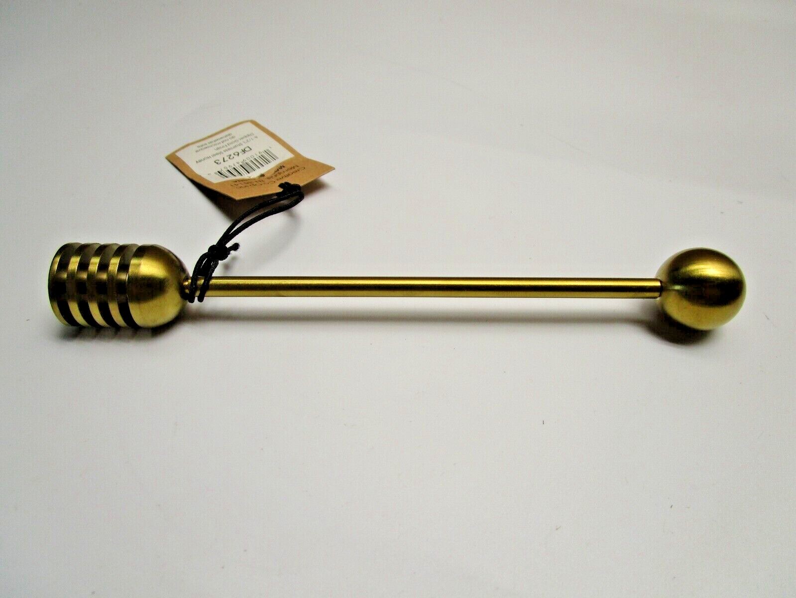 CREATIVECO-OP DF6273 6-1/2" L STAINLESS STEEL HONEY DIPPER / GOLD ...