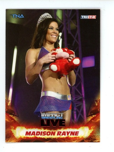 2013 Tristar TNA Impact Live Red #04/10 Madison Rayne #54 | eBay