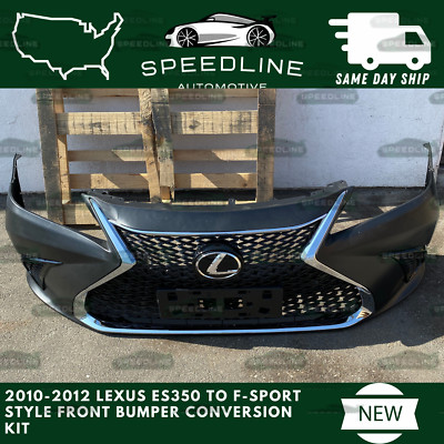 2010-2012 LEXUS ES350 To F-Sport Style Front Bumper Conversion Kit | eBay