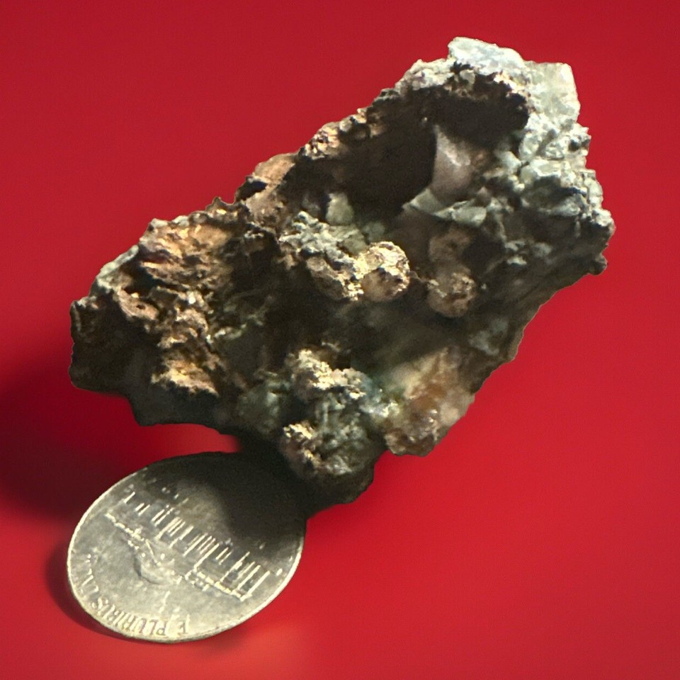 Silver On Copper Mohawk Mine Keweenaw Michigan Mi Mining Specimen | eBay