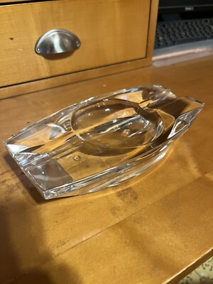 Prometheus Toscano Crystal Cigar Ashtray, No Box, No Flaws | eBay UK