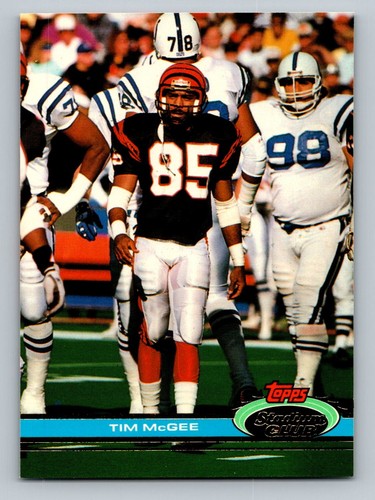 1991 Stadium Club #22 Tim McGee Cincinnati Bengals | eBay