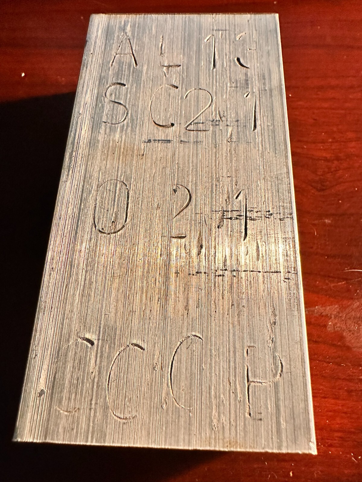 Rare Soviet 1 Troy LB Pound USSR Scandium 21 Metal Bar For MIG 29 ...