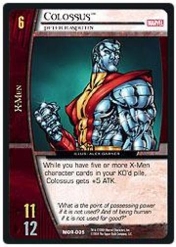 VS System: Colossus, Peter Rasputin [Played] Marvel Origins TCG CCG ...